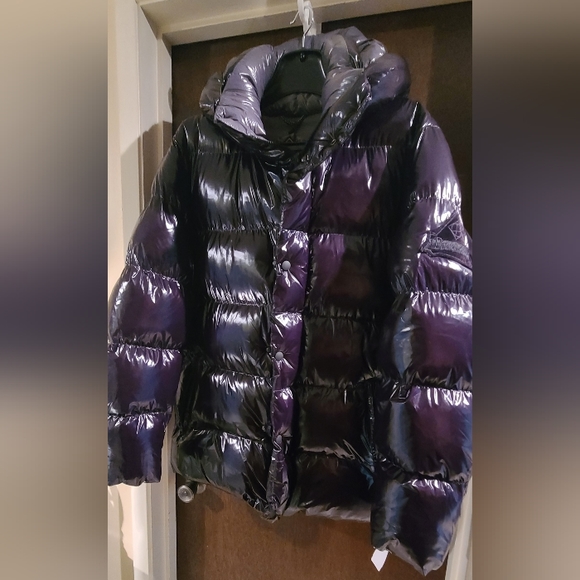 Point Zero | Jackets & Coats | Point Zero Mens Shiny Black Puffer Down ...